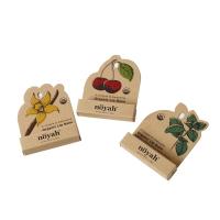 China Custom Design Printing Recyclable Lip Balm Packaging Box Paper Box With Hook for sale