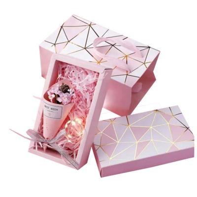 Cina Scatola d'imballaggio del profumo su ordinazione scatola d'imballaggio del profumo dell'insieme di quattro pezzi in vendita
