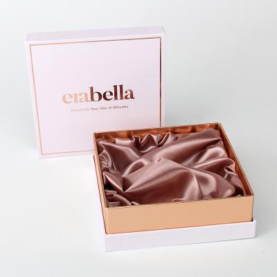 Cina parrucca dei contenitori di regalo del cartone del flat pack di 20cm che imballa stampando logo in vendita