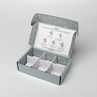 China Eco-Friendly Customized Corrugated Mailer Box With Insert For Steamers for sale