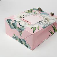 China 1400GSM Hair Extension Packaging Box for sale