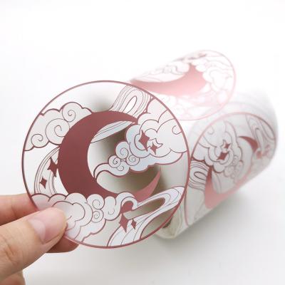 Cina Plastica trasparente di carta del chiaro autoadesivo del vinile per Costmetic in vendita