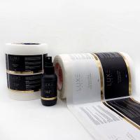 China Custom Packaging Labels Plastic Bottle Labels For Essential Oil Serum for sale