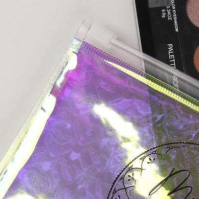 Cina Borsa di bolla olografica d'imballaggio di plastica trasparente su misura della chiusura lampo di Logo Clear Transparent Plastic Pvc in vendita