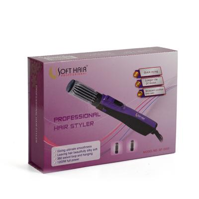 Cina Scatola d'imballaggio d'imballaggio di Styler dei capelli del contenitore di regalo del bigodino del divisore dei rulli della scatola di Styler dei capelli su ordinazione in vendita