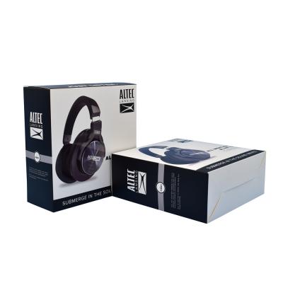 Cina Contenitore su ordinazione di trasduttore auricolare di sport dell'inserzione della schiuma di Logo Packaging Paper Box With del trasduttore auricolare della cuffia della cuffia avricolare in vendita