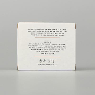 Cina scatola d'imballaggio bianca di 135mm Skincare in vendita