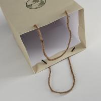 China Recycled Custom Paper Shopping Bag packaging design solutions for sale
