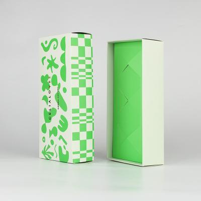 Cina Imballaggio di stampa verde del contenitore di regalo della candela della soia della scatola del coperchio e della base in vendita