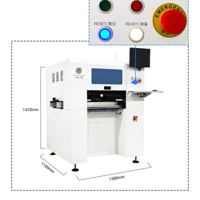 China CHM-751 6 Head SMT CPK Chip Mounter Machine With Pcb Component for sale