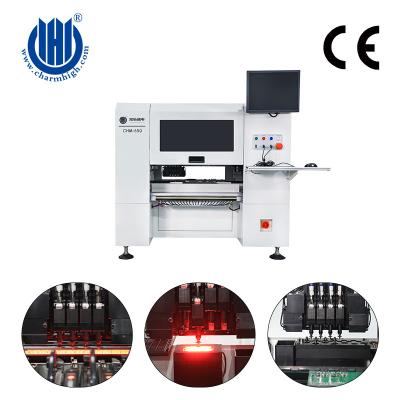 China Picareta vertical de SMT de 4 cabeças e máquina automática da máquina CHM-650 PNT do lugar para a cadeia de fabricação à venda