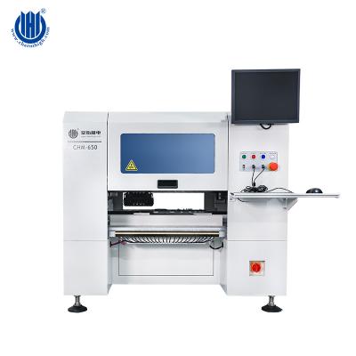 China Picareta vertical de SMT de 4 cabeças e máquina automática da máquina CHM-650 PNT do lugar para a cadeia de fabricação à venda