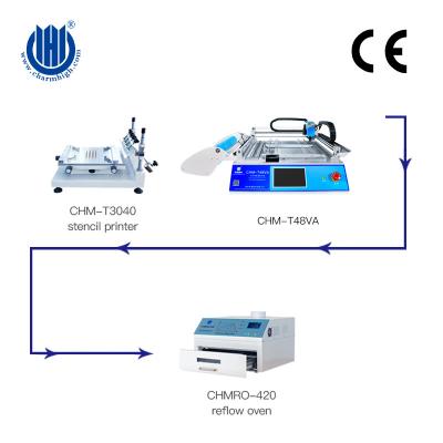 Cina Il LED che fa la scelta N macchina per incisione del PWB dispone il desktop dell'alimentatore Chmt48va di Smt in vendita