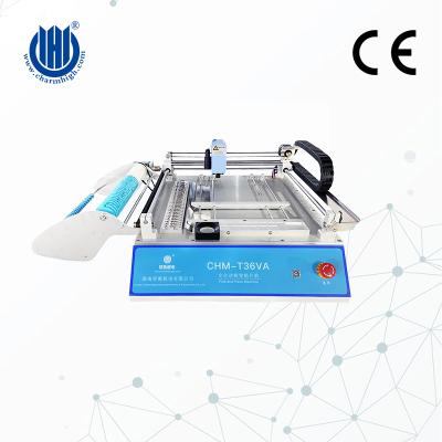 China A picareta de 2 cabeças e o lugar manuais Desktop Mounter Smt Smd conduziram a operação manual à venda