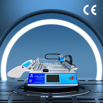 Cina Del manuale capo di 2 piccole scelta CHM-T48VA Smd e linea di produzione principali della macchina PCBA del posto in vendita