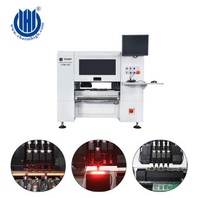 China A picareta do robô de 4 cabeças e o conjunto do PWB da máquina do lugar conduziram o equipamento de fatura leve de SMT à venda