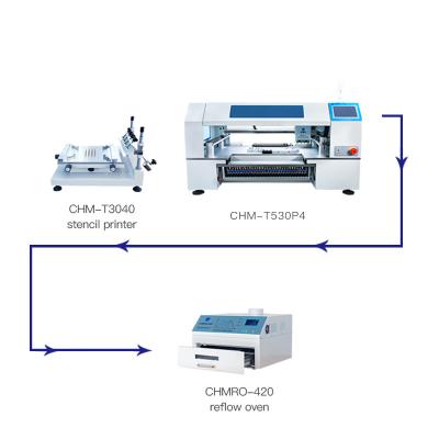 Cina SMT seleziona e dispone la scelta di visione artificiale SMT460,0402,0805,0603,5050 e la macchina da tavolino del posto in vendita