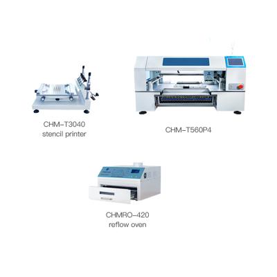 Cina Charmhigh Desktop SMT Pick and Place Machine con 4 ugelli CHM-T560P4 in vendita