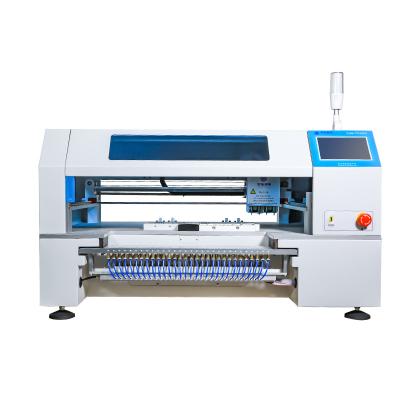 Cina Desktop 4 Teste Pick And Place Machine CHM-T530P4 con rotaie automatiche 30 alimentatori a nastri in vendita