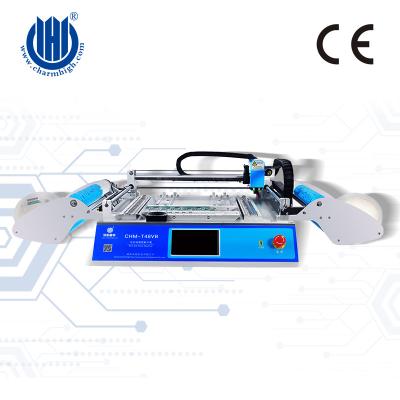 中国 CHM-T48VB デスクトップ SMT ピックアンドプレース マシン AC220V 300W 6000cph 視覚検出なし 販売のため