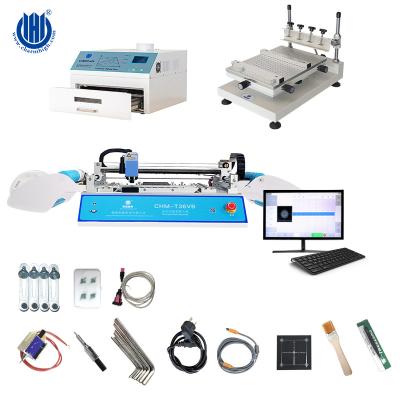 China Tipo de escritório SMT pick and place machine CHM-T36VB 58 alimentação à venda