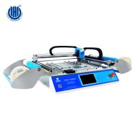 China Table Top CHM-T48VB SMT Linear Guide Mini Pick And Place 2 Mounting Head Machine for sale