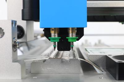Cina Table Top CHM-T48VB SMT Linear Guide Mini Pick And Place 2 macchina per la testa di montaggio in vendita
