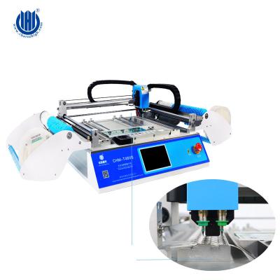 Cina Charmhigh Desktop Small SMT SMD LED Pick and Place Machine Macchina per montaggio a LED ad alta velocità con montatore di chip a 2 teste in vendita
