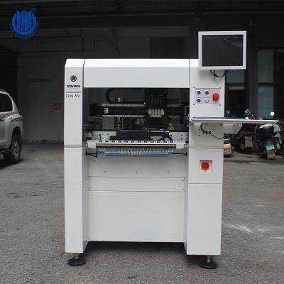 China SMT pick and place machine met een optimale snelheid van 11500 pk/uur 4 montagehoofden Te koop