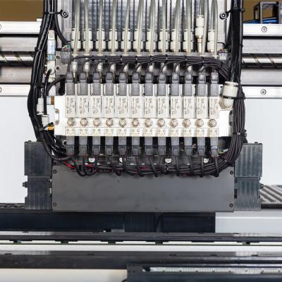 Cina Macchina automatica dell'Assemblea di SMT delle teste del cambiamento 43000cph 12 dell'ugello in vendita