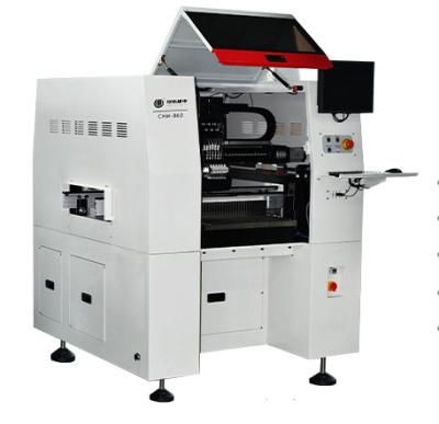China Van de de Plaatsingsmachine van de hoge snelheids Opzettende Nauwkeurigheid ±50μm@μ±3σ/chip Verticale SMT Auto de Pijpverandering Te koop