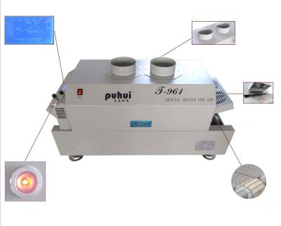 Cina forno di riflusso di SMT di zona di temperatura 220V 6, dettagli del prodotto di Mini Reflow Oven Infrared Heating adatti a smt charmhing in vendita