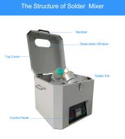 China AC220V Automatical air bubbles elimination Solder Paste Mixer for sale