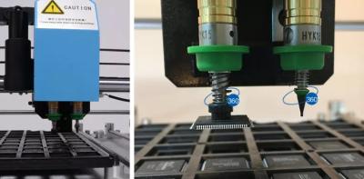 China De synchrone riem + poetste de oogst van SMT van de staaf+linear gids op en plaatst de machine Charmhigh chm-T48VB van de Machinespaander mounter Te koop