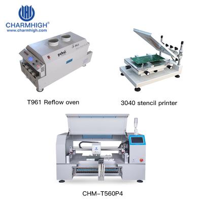 Cina La linea di produzione di AC220V SMT CHM-T560P4 SMT seleziona e dispone la macchina in vendita