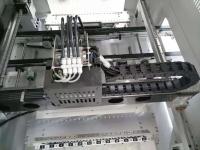 China 3 Section Rail 6 Head 400mm PCB Automatic SMD Soldering Machine With Vision for sale