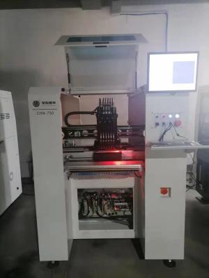 Cina Macchina automatica ad alta velocità di montaggio di disposizione di SMT di 6 teste, SCELTA automatica ad alta velocità verticale della macchina CHM-750 SMT di P&P in vendita