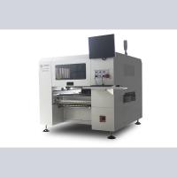 China 3 Section Rail 6 Head 400mm PCB Automatic SMD Soldering Machine With Vision for sale