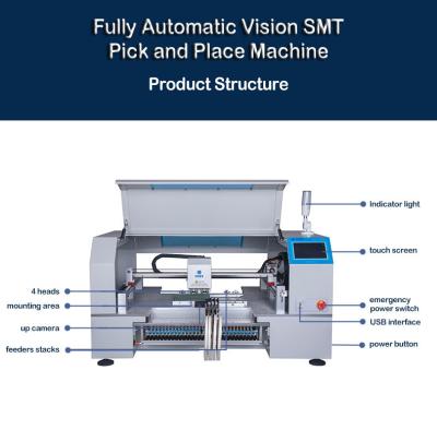 Cina Alta velocità automatica da tavolino di Charmhigh CHM-560P4 delle teste della macchina 4 del posto e della scelta in vendita