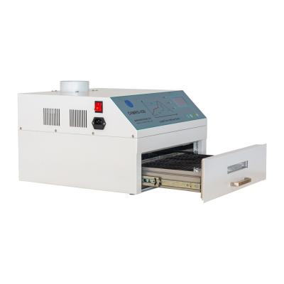 Cina linea di produzione completa dell'Assemblea: Macchina CHM-T36VA/CHMRO-420/CHM-3040 della scelta e del posto di Chip Mounter Desktop SMT in vendita