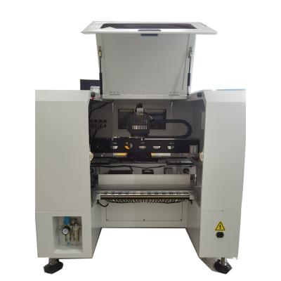 China Kleine Verticale SMT-Oogst en Plaatsmachine met het Vervoeren van 3 PCB van het Sectiespoor Te koop