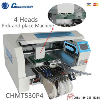 Cina Scelta elettronica capa e posto del macchinario di 4 prodotti della macchina principale Smt CHM-T530P4 in vendita