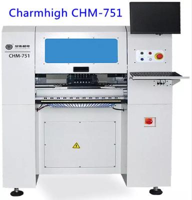中国 速度のSmtの高い取付けの一突きおよび場所機械6頭部CHM-751 販売のため