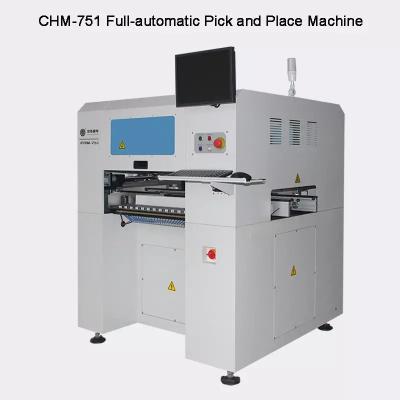 中国 速度のSmtの高い取付けの一突きおよび場所機械6頭部CHM-751 販売のため