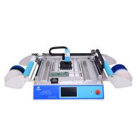 China 2 Head Desktop Vision Pick And Place Machine CHM-T48VB PCB Components Assemble Line for sale