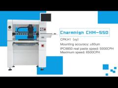 Charmhigh Smt Smd Desktop Led Pick And Place Robot Machine CHM-550
