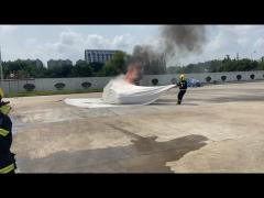 Ultimate EV Car Fire Blanket Reutilizável 1200°C Proteção à prova de fogo Para incêndios de carros a gás elétrico