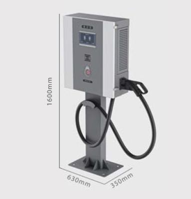 Cina Disegno di colonna caricabatterie veloci a corrente continua per veicoli elettrici, caricabatterie a corrente continua da 20 kW 30 kW 40 kW in vendita