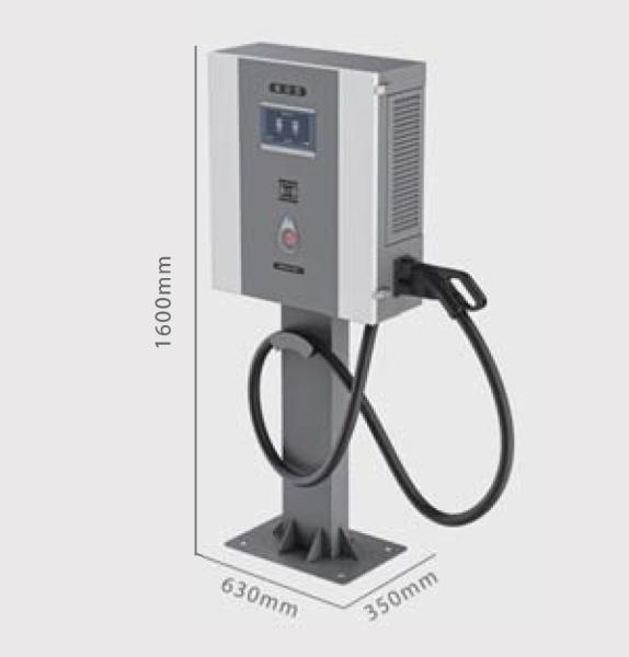 Quality Column Design DC Fast Charger For EV , 20kW 30kW 40kW Electric Vehicle DC for sale