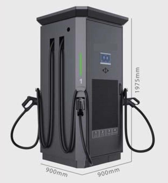 Quality EV DC Fast Charger 4 Guns Design , Electric Car DC Charger Waterproof Protection for sale
